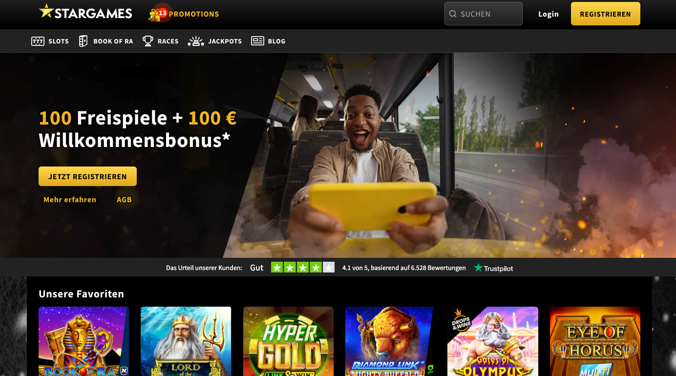 StarGames Casino ⭐️ Online Slots Spiele